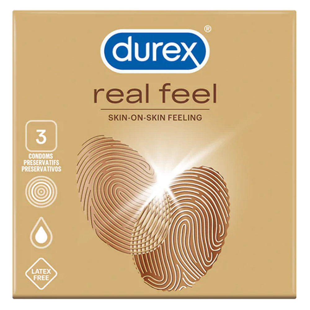 Buy Durex Condoms Real Feel - 3 Pack online