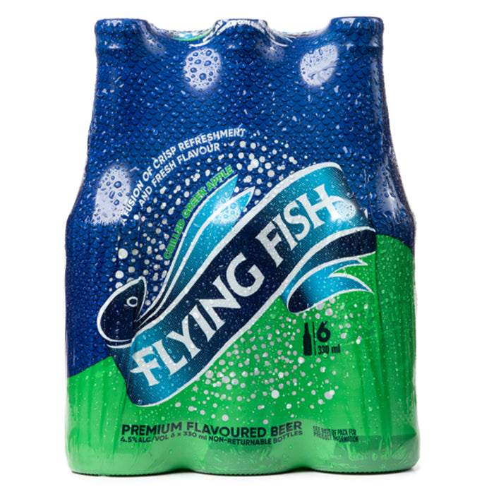Buy Flying Fish Beer Apple 330ml Bottle 6 Pack online